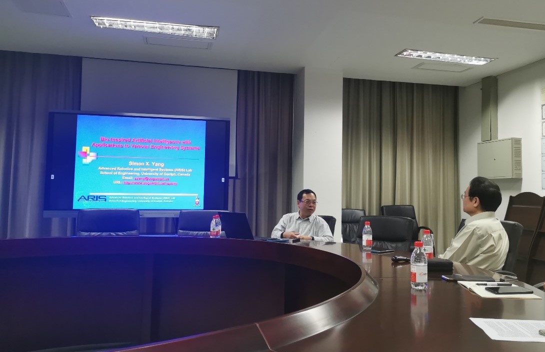 加拿大圭尔夫大学Simon X. Yang教授来访进行学术交流
